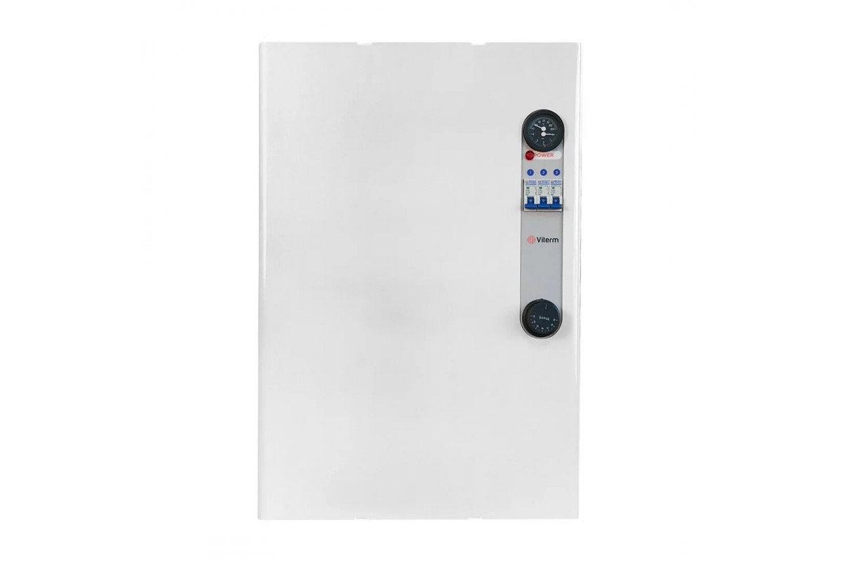 Електричний котел Viterm Max 3 кВт 220В (розширювальний бак + насос ...